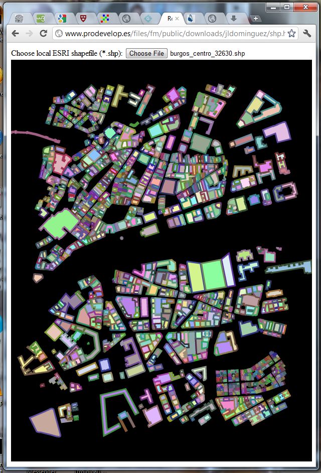 Rendering local shapefiles with HTML5 » Prodevelop - Integración de ...