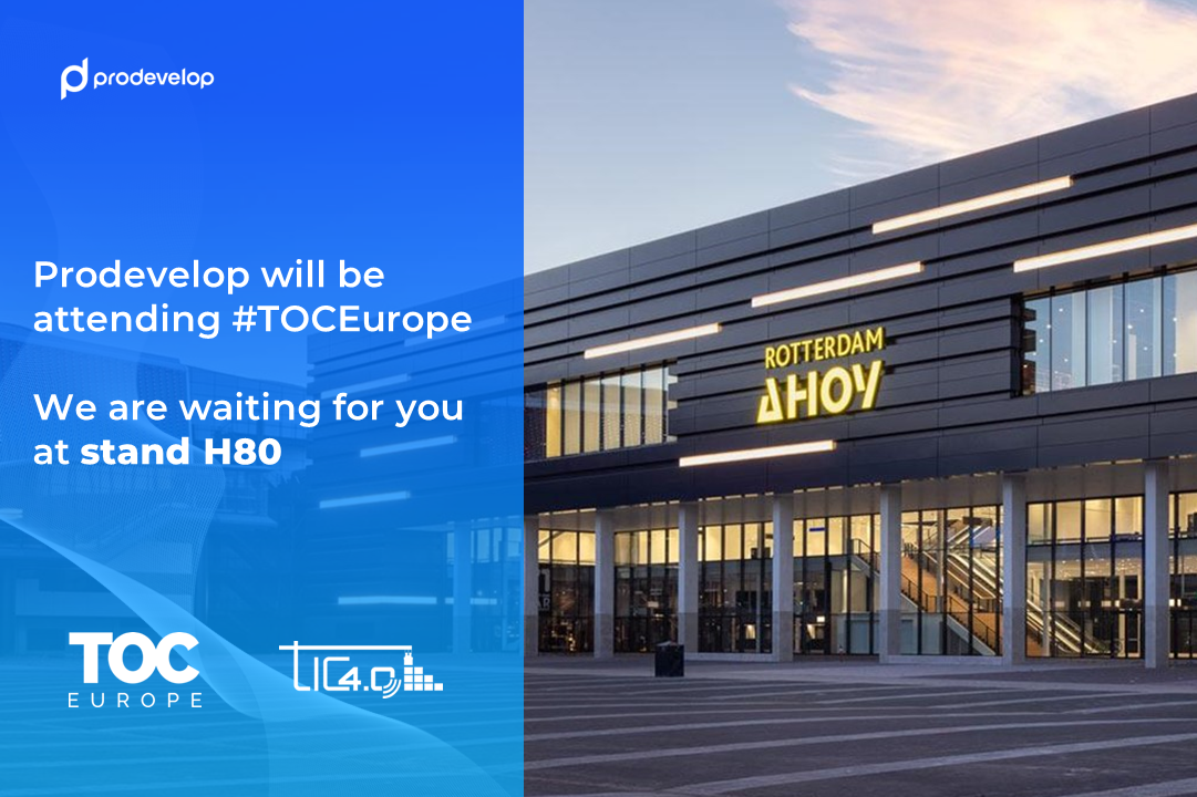 Prodevelop will assist to TOC Europe | Visit us at stand H80 » Prodevelop - Integración de ...