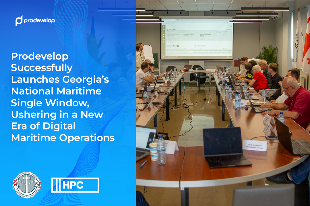 Prodevelop Successfully Launches Georgia’s National Maritime Single ...