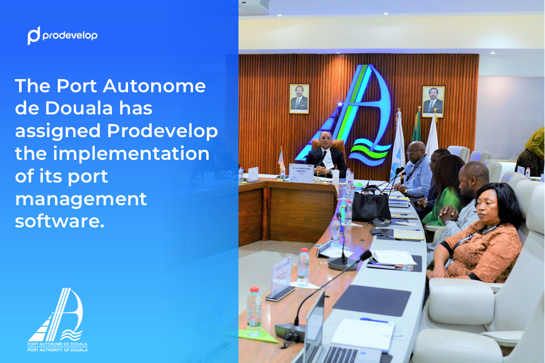 The Port Autonome de Douala has assigned Prodevelop the implementation of its port management ...