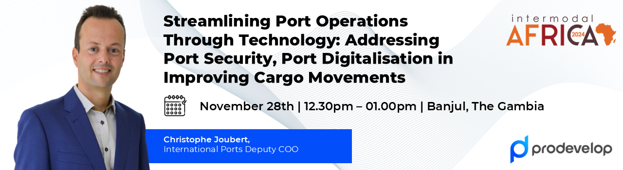 Prodevelop at Intermodal Africa 2024 in Banjul, Gambia